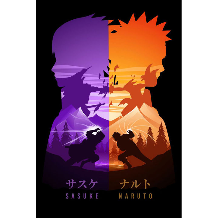 Naruto Anime Wall Poster / size 18x12 inches / Printed / posters ...
