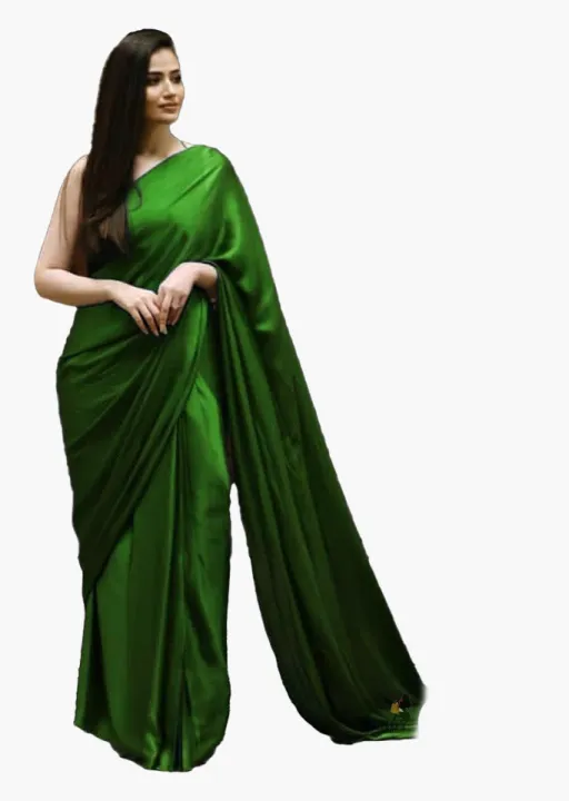 Valentina Plain saree For Weddings | Daraz.lk