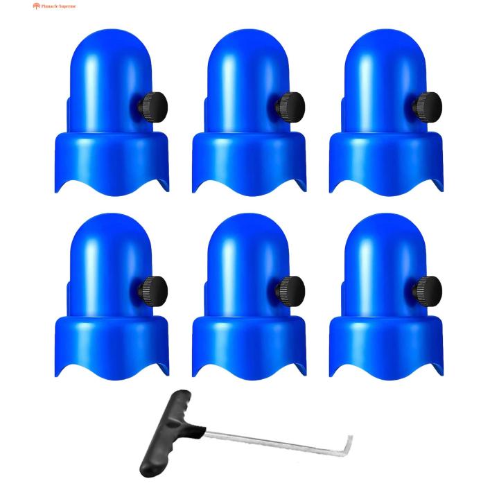 Trampoline Pole Top Cover Premium Trampoline Pole Cover Set with Safety ...