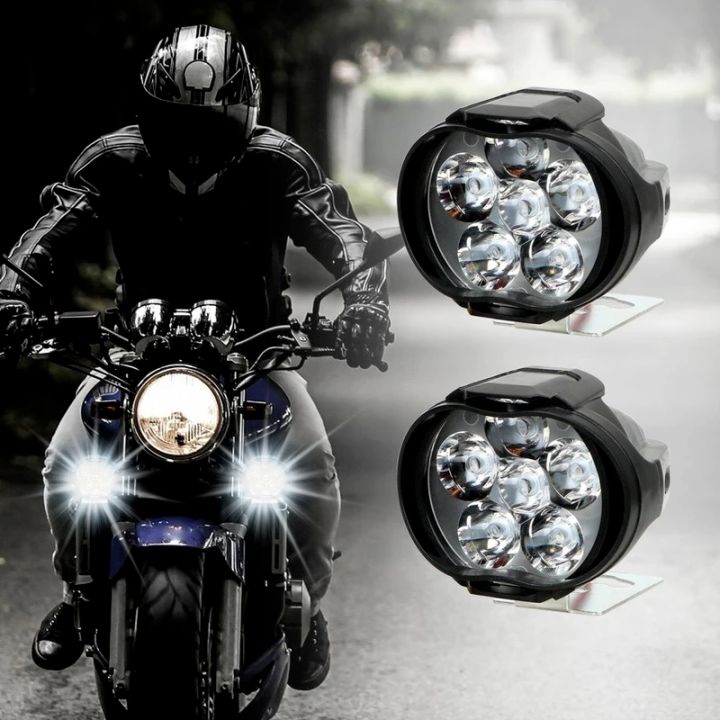 2PCS 9LED Vehicle Bike Head Spot Driving Light 12V High Power Lamp ...