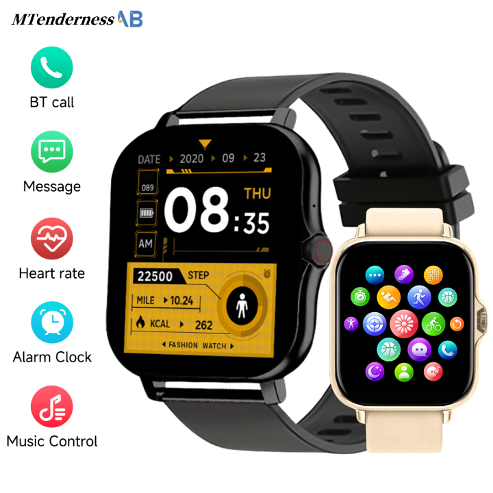 MTenderness Gift Watch Men's Fashion Call Wireless Monitoring Sleep ...