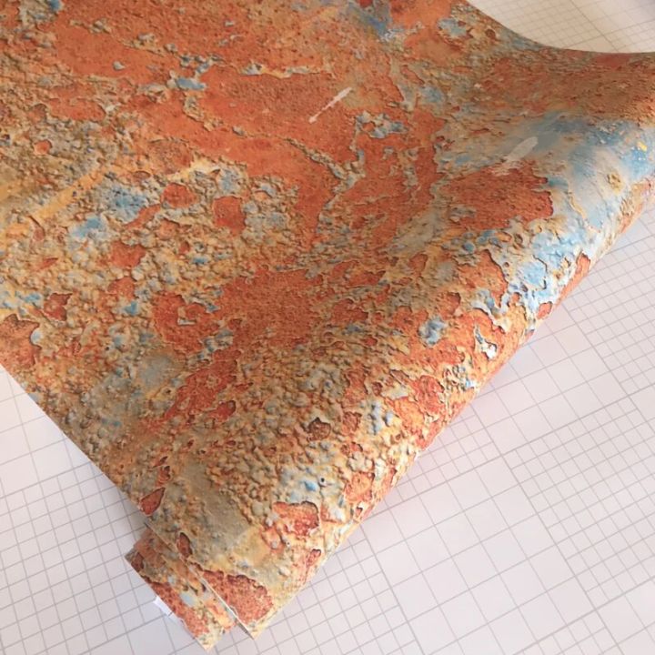 DIY Styling Rusty Vinyl Film Air Release Adhesive Rusting Car Wrap Foil ...