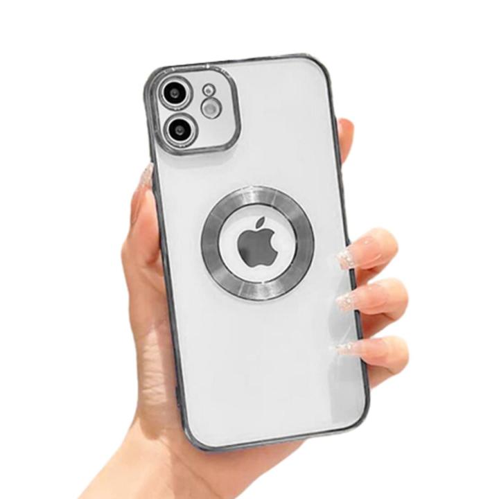 Luxury Chrome 6D Ring Logo Cut Case for iPhone 7 | Daraz.lk