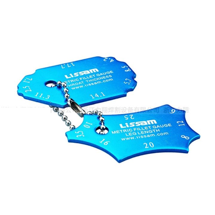 Welding Gauge key Pocket Gage Weld Seam Test Ulnar Inspection Ruler ...