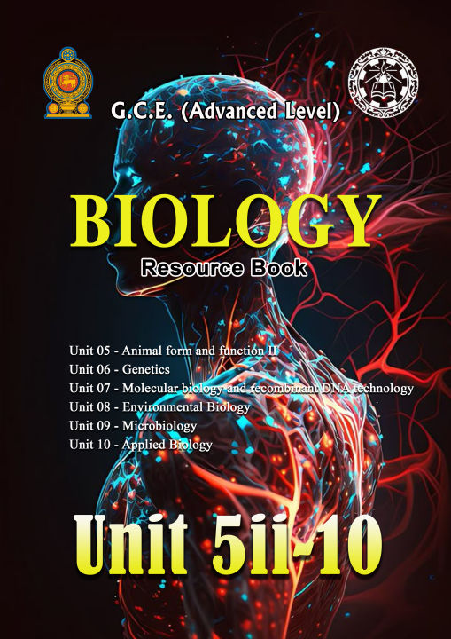 A Level Biology Resource Book Unit (5ii-10) - Grade 13 English Medium ...