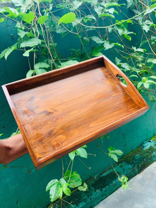 high qulity Serving Tray ,Wooden Tray with Handles , Dinner Trays, Tea ...