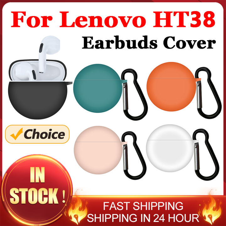 For Lenovo HT38 Earbuds Cover Wireless Bluetooth Earphone Protective ...
