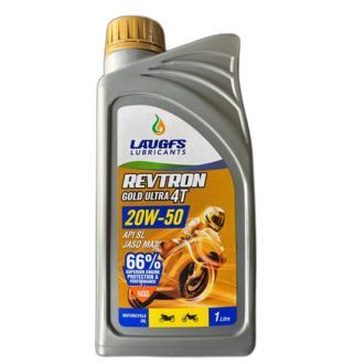 Laugfs Gold Ultra 20W50 4T Bike Oil 1L Can | Daraz.lk