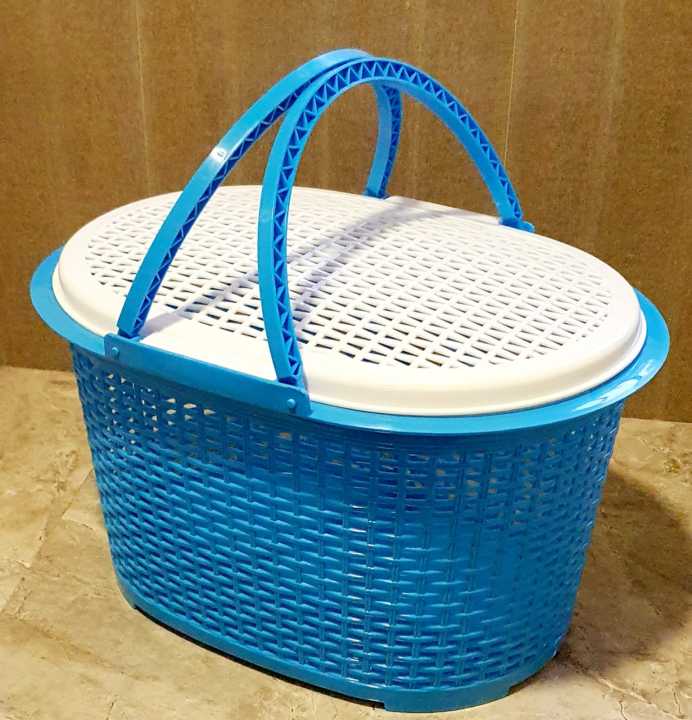 Damro Baby Basket Rattan Multi Purpose Box | Daraz.lk