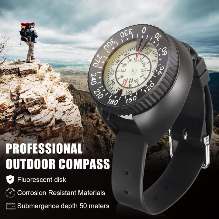 Portable Scuba Compass Diving Equipment Navigation Gauge Standard Scan ...