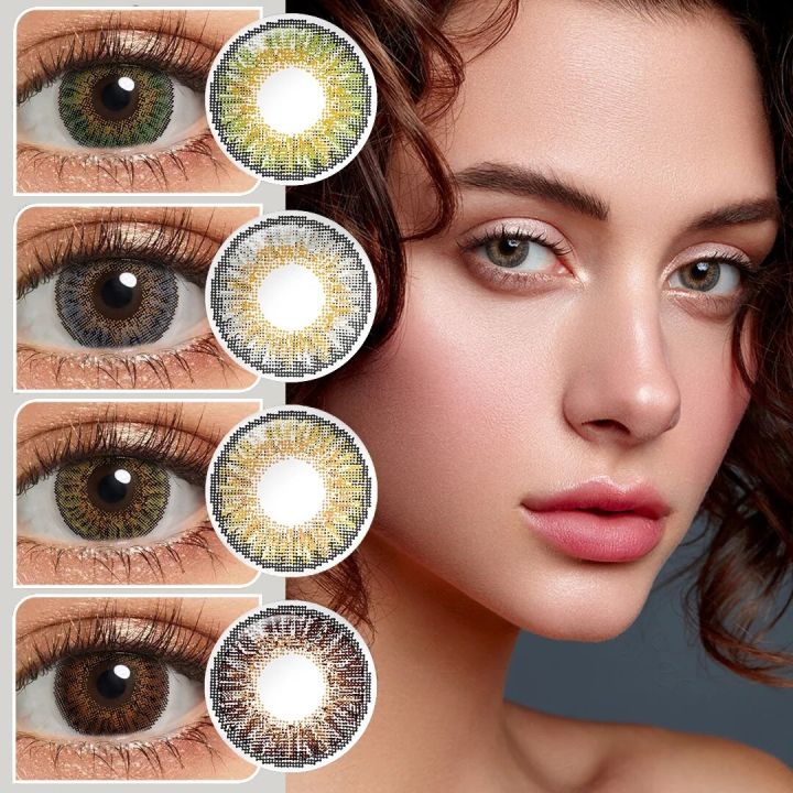 【HOT】 Magister Colored Contact Lenses For Eyes 1 Pair Color Contact ...
