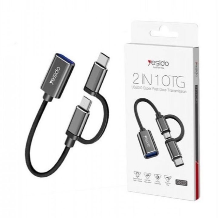 YESIDO 2 In 1 OTG GS02 | Daraz.lk
