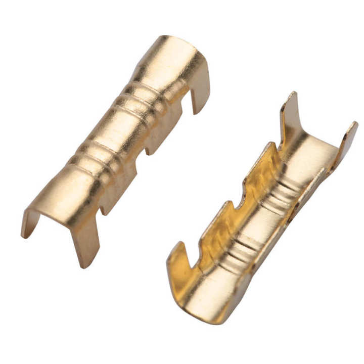 Quick connect wiring terminal brass crimp mating connector industry for ...