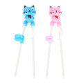 Cartoon Animal Head Chopsticks Children Eating Training Baby Learning ...