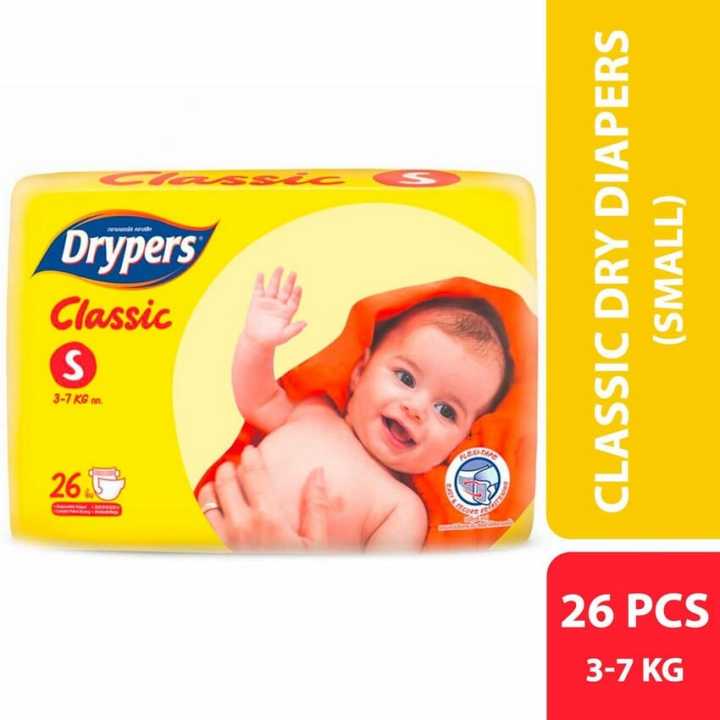 Drypers Classic Dry Disposable Baby Diapers Small 26 Pcs | Daraz.lk