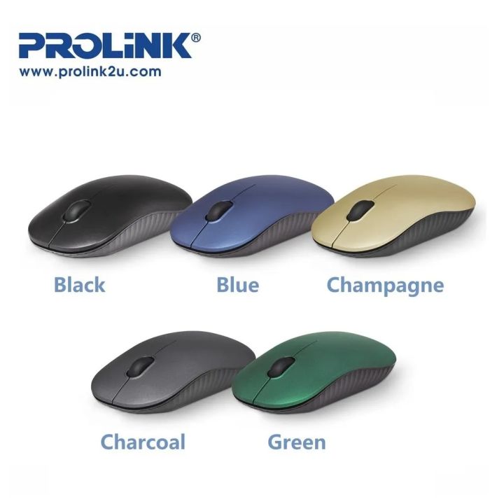 PROLiNK Wireless Optical Mouse PMW5009/1200DPI/Power Saving/For Laptop ...