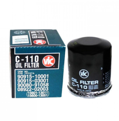 Genuine Oil Filter VIC C-110 Toyota ALLION / PREMIO AQUA / PRIUS C ...