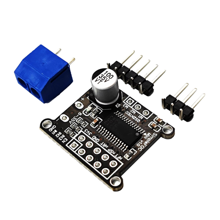 Simple FOC Mini Brushless Motor Driver Board with SVPWM Control ...