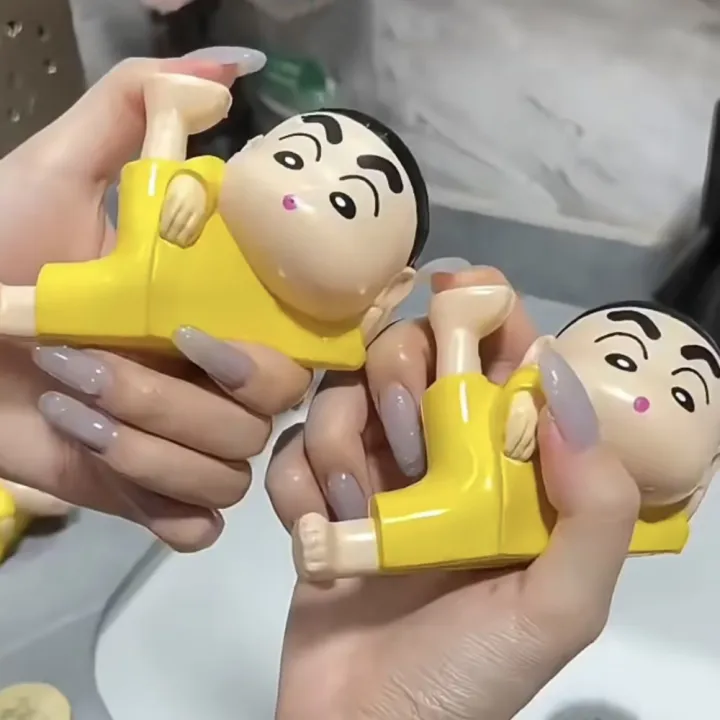 Water Play Toys Crayon Shin-chan Shin-chan Baby Bath Toys Anime Spray ...