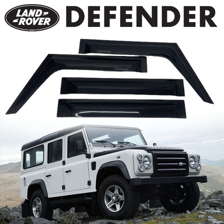 Land Rover Defender 110 Door Visor Set of 4Pcs ( Fit For All Model ...
