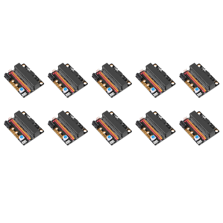 10X Micro-Bit Expansion Board IOBIT V2.0 Breakout Adapter Shield with Buzzer for BBC Micro:Bit ...