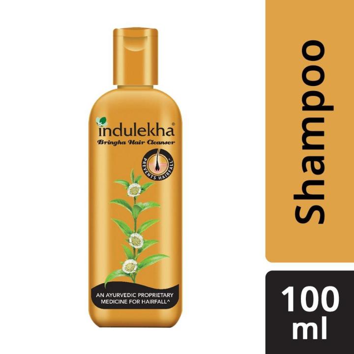 Indulekha Bringha Hair Anti-Hair Fall Shampoo 100ml | Daraz.lk