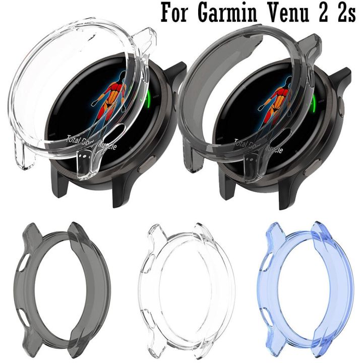 Protective Case Cover For Garmin Venu 2 2S SmartWatch TPU Protector ...