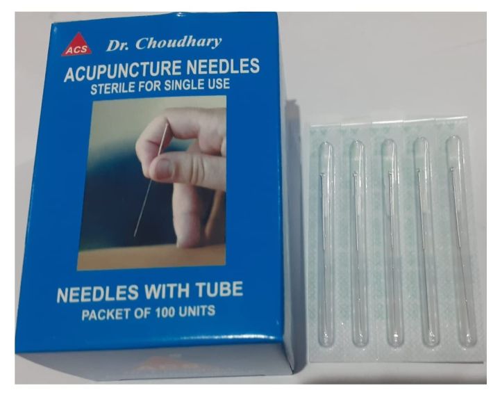 ACi Sterile Acupuncture Needles for Single Use (Size 0.25 x 25) Pack of ...