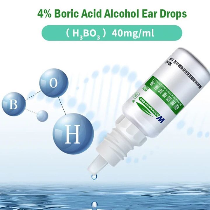 10ml Ear Drops Sodium Bicarbonate Earwax Cleaner Liquid Acute and ...