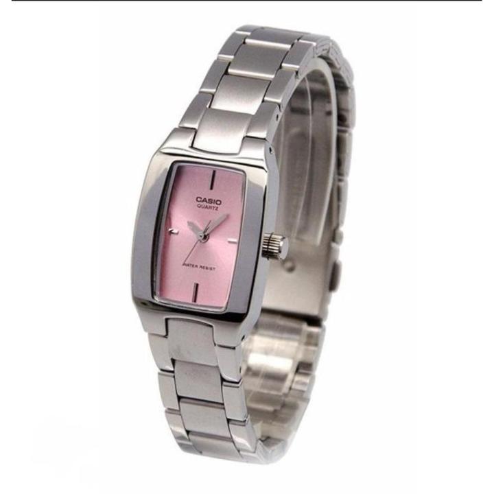 Genuine Brand Ladies Watch Silver Color Pink Dial | Daraz.lk