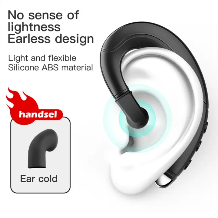 Bone Conduction Bluetooth Headset Portable Unilateral Handsfree ...