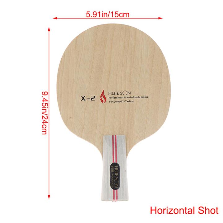 【Atoztide Store】Ping Pong 7 Ply Hybrid Carbon Table Racket Soleplate ...