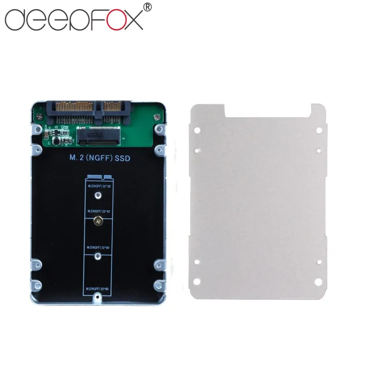 DeepFox Alloy SSD Enclosure NGFF To 2.5 HDD Enclosure Support SATA-I /SATA-II Max 6Gbps | Daraz.lk