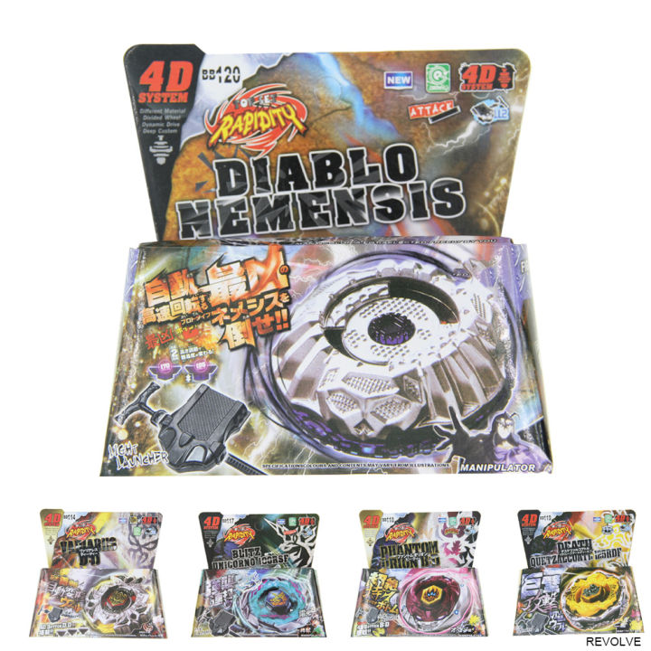 B-X Toupie Burst Beyblade Metal Fusion Rapidity Spinning Metal Fight ...
