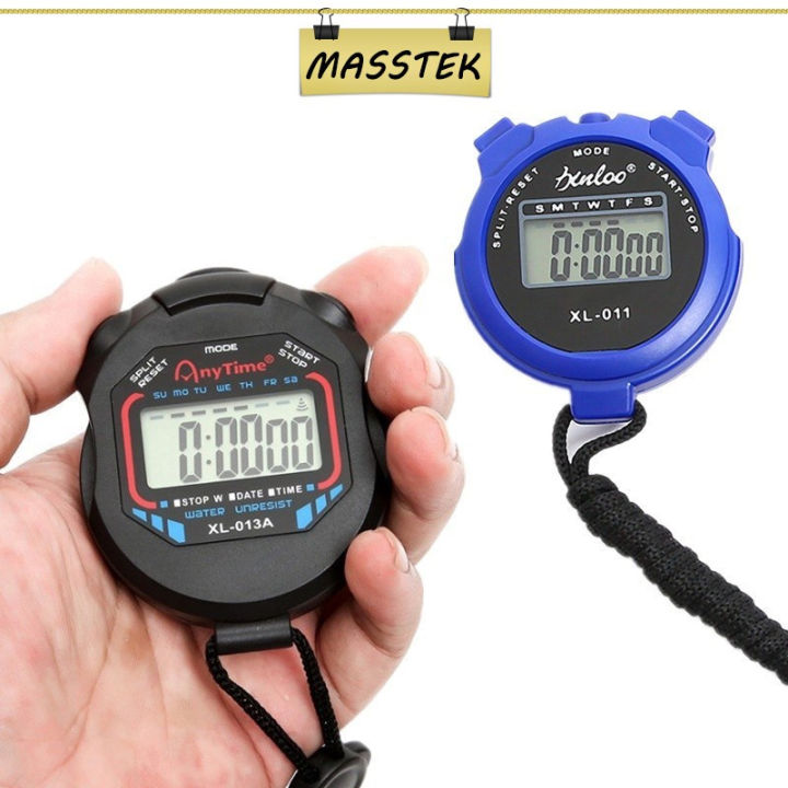Sports Stop Watch Timer Electronic Stopwatch Plastic Digital Stop Watch ...