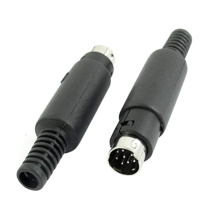 【VogueVenture】High Quality New 8 Pin Mini Din Male Serial Adapter Mini ...