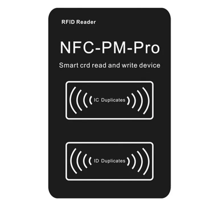 RFID Smart Chip Reader PM PRO Decoder+5XUID Keychain+5XCUID Card NFC ...