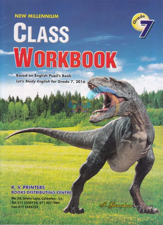 Class Workbook Grade 7 | Daraz.lk
