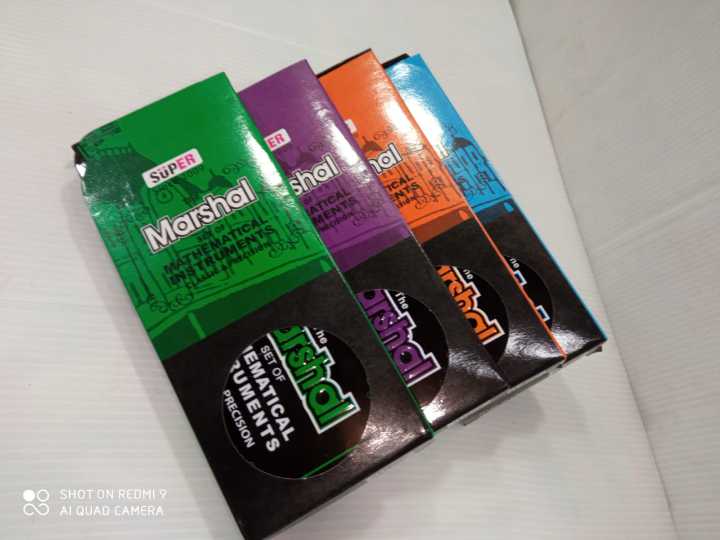 Geometry Instruments Box QP 9PCS Marshal Set Of Mathematical ...