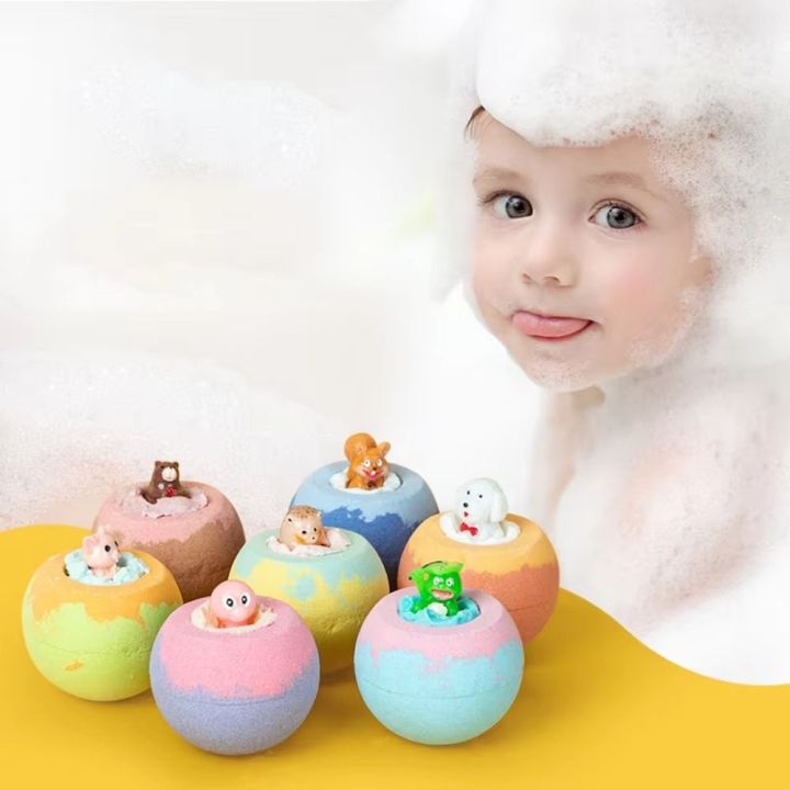Cute With Surprise Inside Bath Bombs Skin-friendly Gentle Children's ...