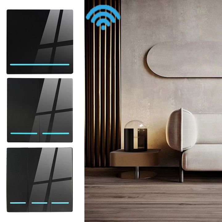 Convenient Wireless Led Remote Control Switch Push Button Switch Rocker ...