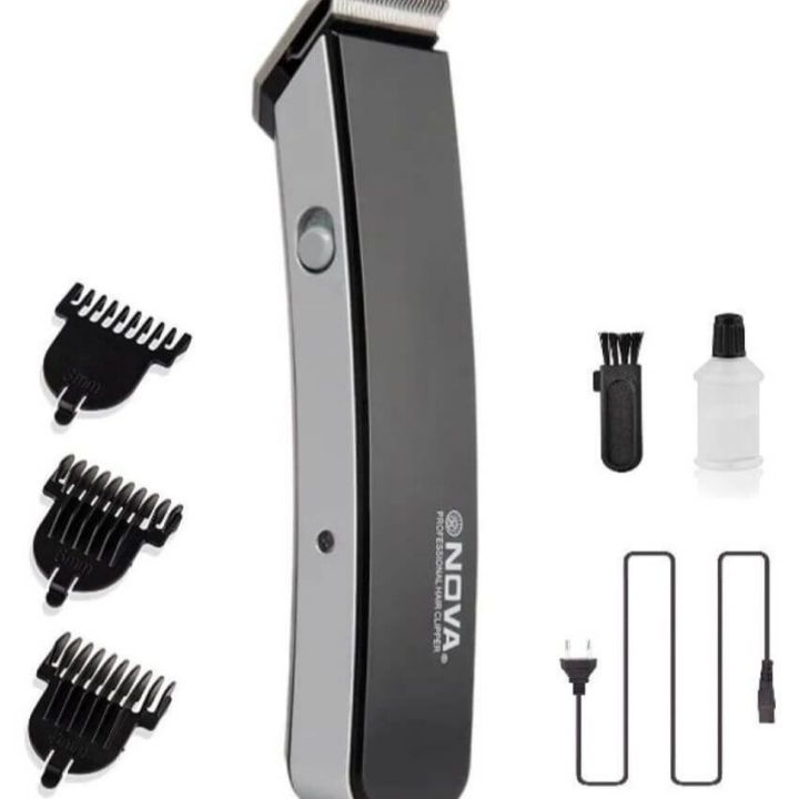 Nova Rechargeable Wireless Hair Trimmer Ns 216 Daraz.lk