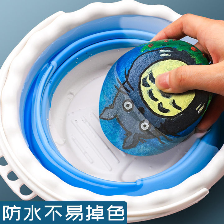 【Gorro】Canned 100ml acrylic painting paint oil painting waterproof ...