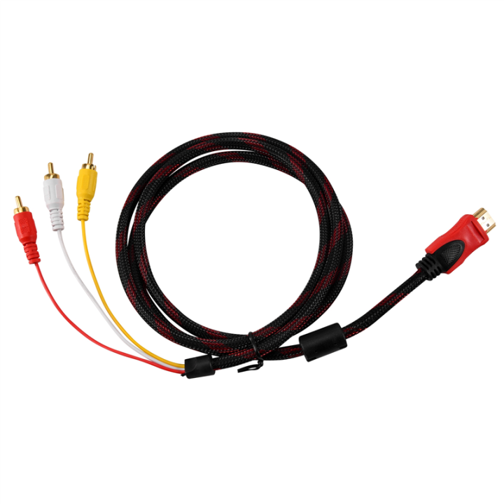 Fullhaodd Male to Video Audio AV Cable Adapter for for One ,Newest ...