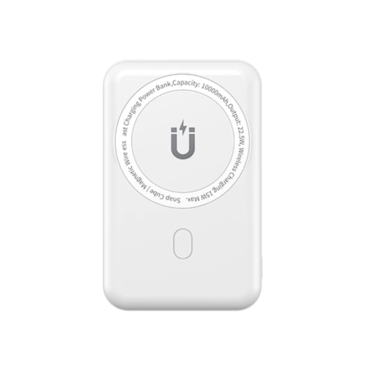 WiWU Snap Cube 10000mAh Mini Magnetic 22.5W Wireless Power Bank | Daraz.lk
