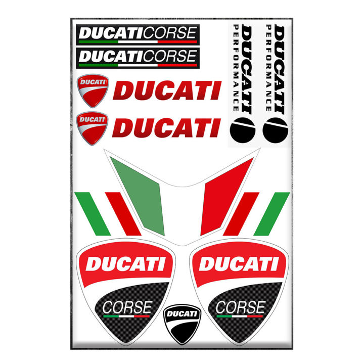 Ducati Vehicle Modification sticker pack for Bike,car and any type ...