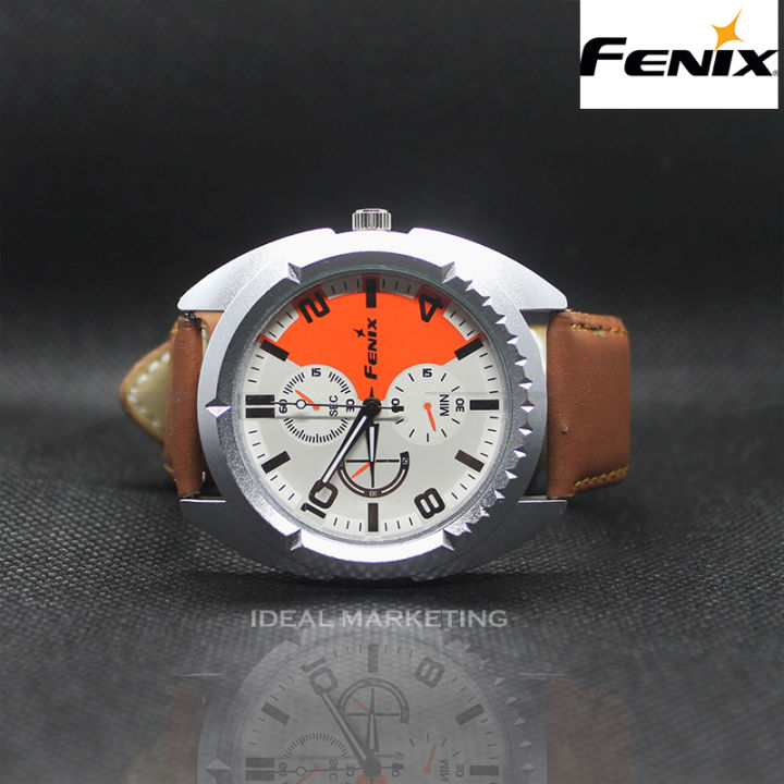 Fenix Men's Leather Band Wrist Watch | Daraz.lk