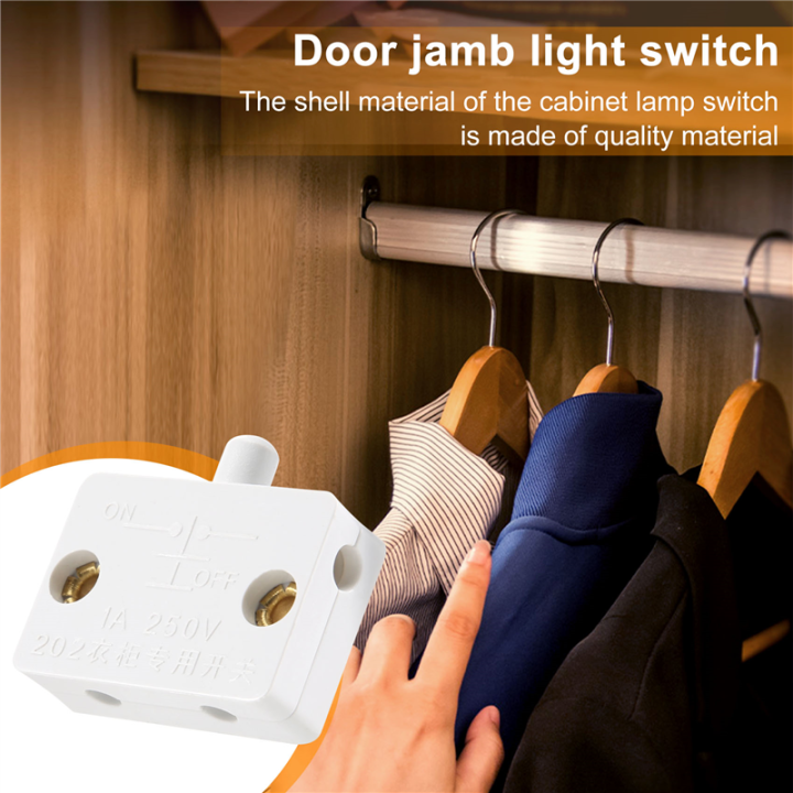 6Pcs Door Led Switch for Closet Light,Normally Closed Cabinet ...
