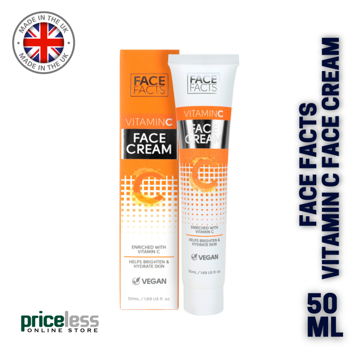 Face Facts Vitamin C Moisturise Face Cream 50ml | Daraz.lk