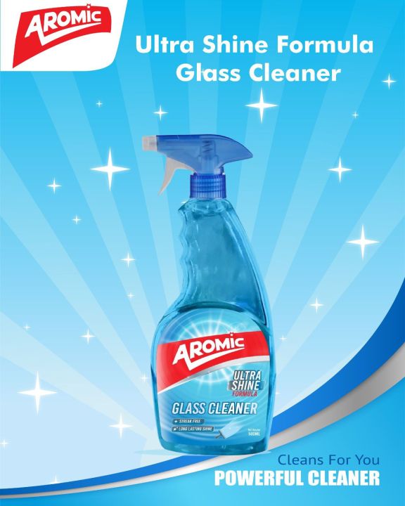 AROMIC Glass Cleaner 500ml | Daraz.lk